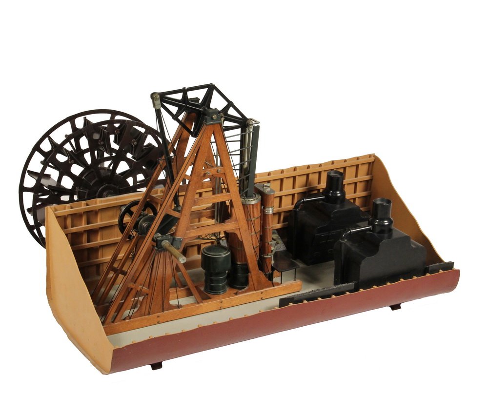 ENGINEER'S SHIP ENGINE MODEL - Walking Beam Engine