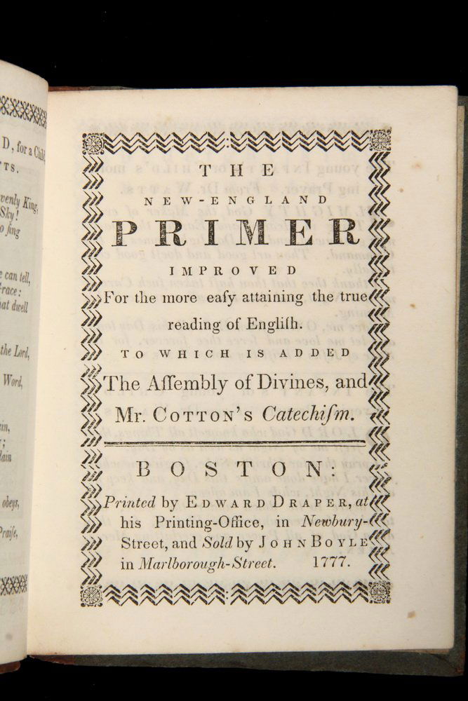 RARE EARLY SCHOOL BOOK - 1843 issue of the 1777 edition - Nov 15, 2015 ...
