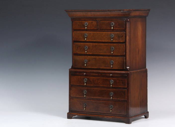 APPRENTICE MADE TALL CHEST MODEL - Mid 19th c. English - May 21, 2016 ...