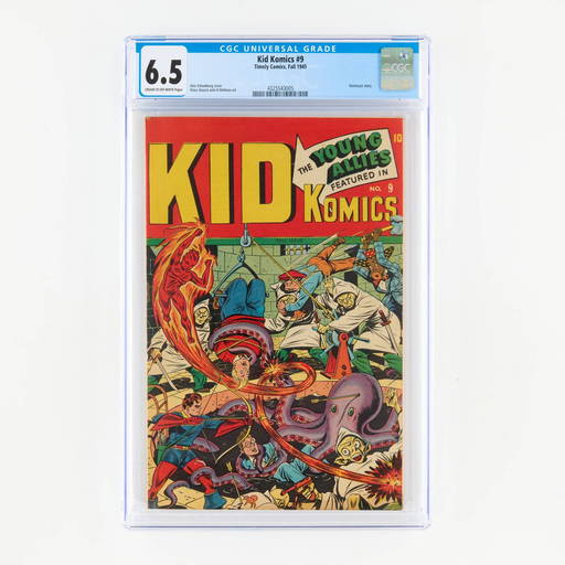 Timely Comics Kid Komics #9 Cgc 6.5