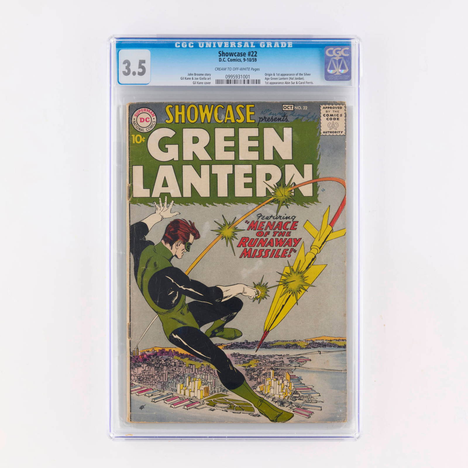 D.c. Comics Showcase #22 Cgc 3.5 - Jul 23, 2025 | Landry Pop Auctions In Ma