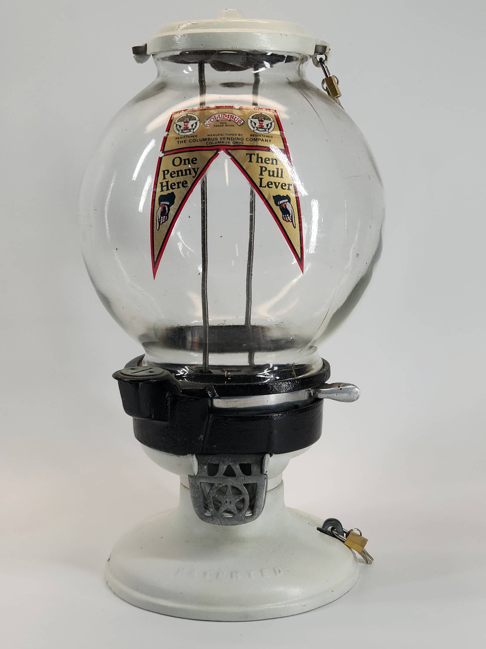 Columbus Vending Co. Model A Peanut Machine Auction