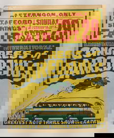 Ward Beam's Auto Daredevils Poster