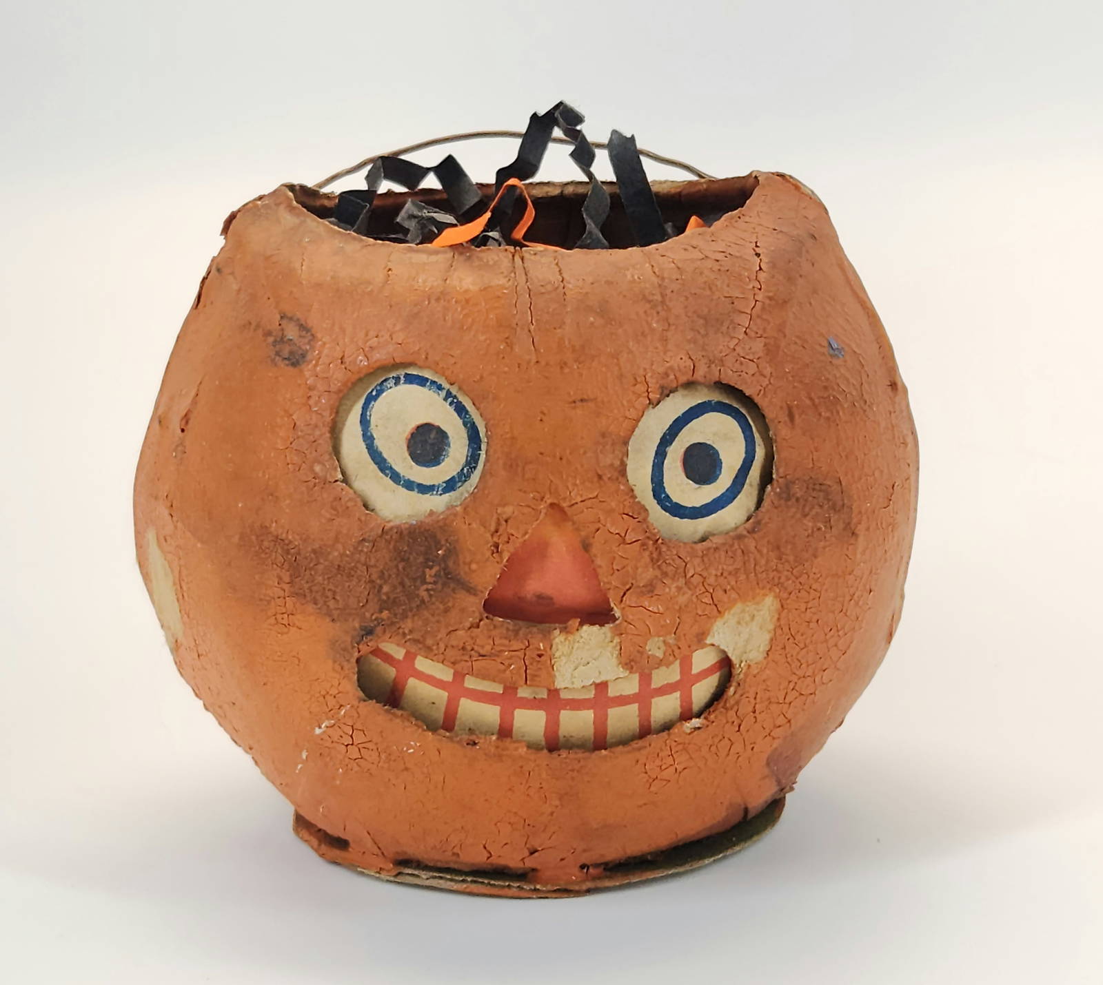 Antique Miniature Paper Mache Jol Lantern Auction