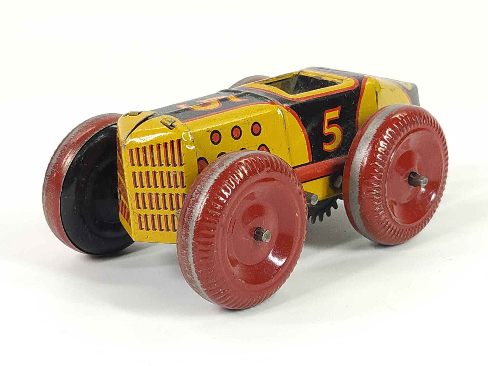 Marx Tin Litho Wind Up Race Car Auction