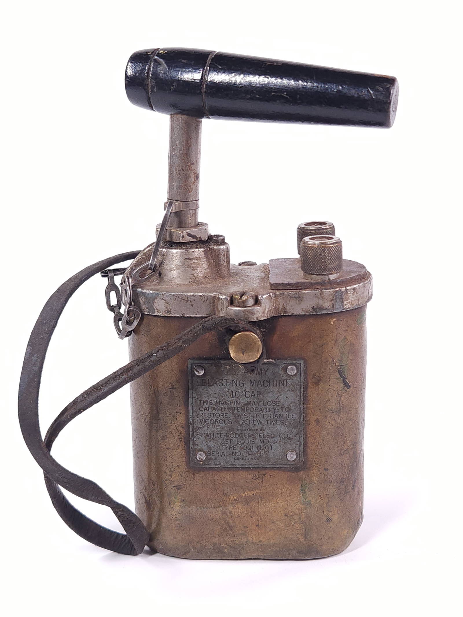 Us Army Blasting Plunger Machine - White Rodgers Auction