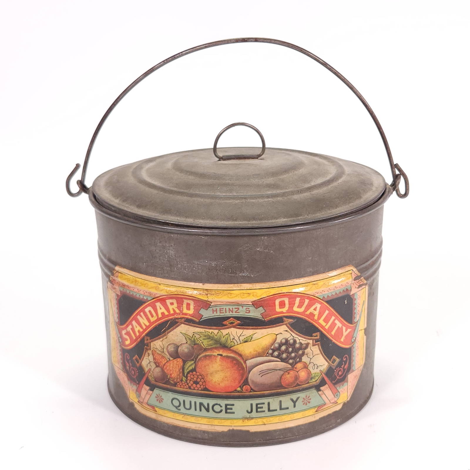 Heinz's Quincy Jelly Tin W/ Paper Label - Jun 21, 2025 | Gehman Auctions In Pa
