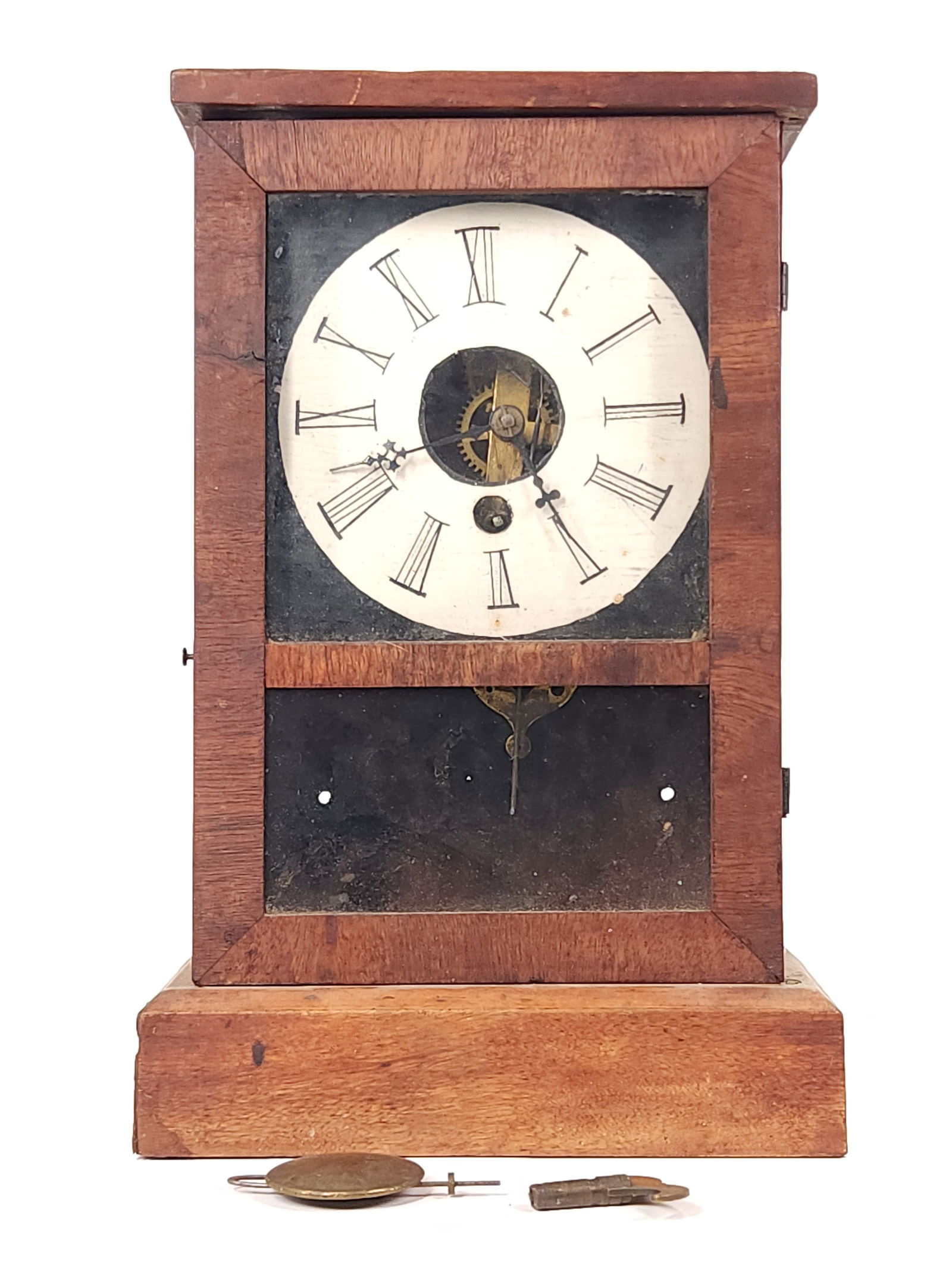 Handmade Cottage Clock Wood Case Face + Key - Jun 26, 2025 | Gehman ...