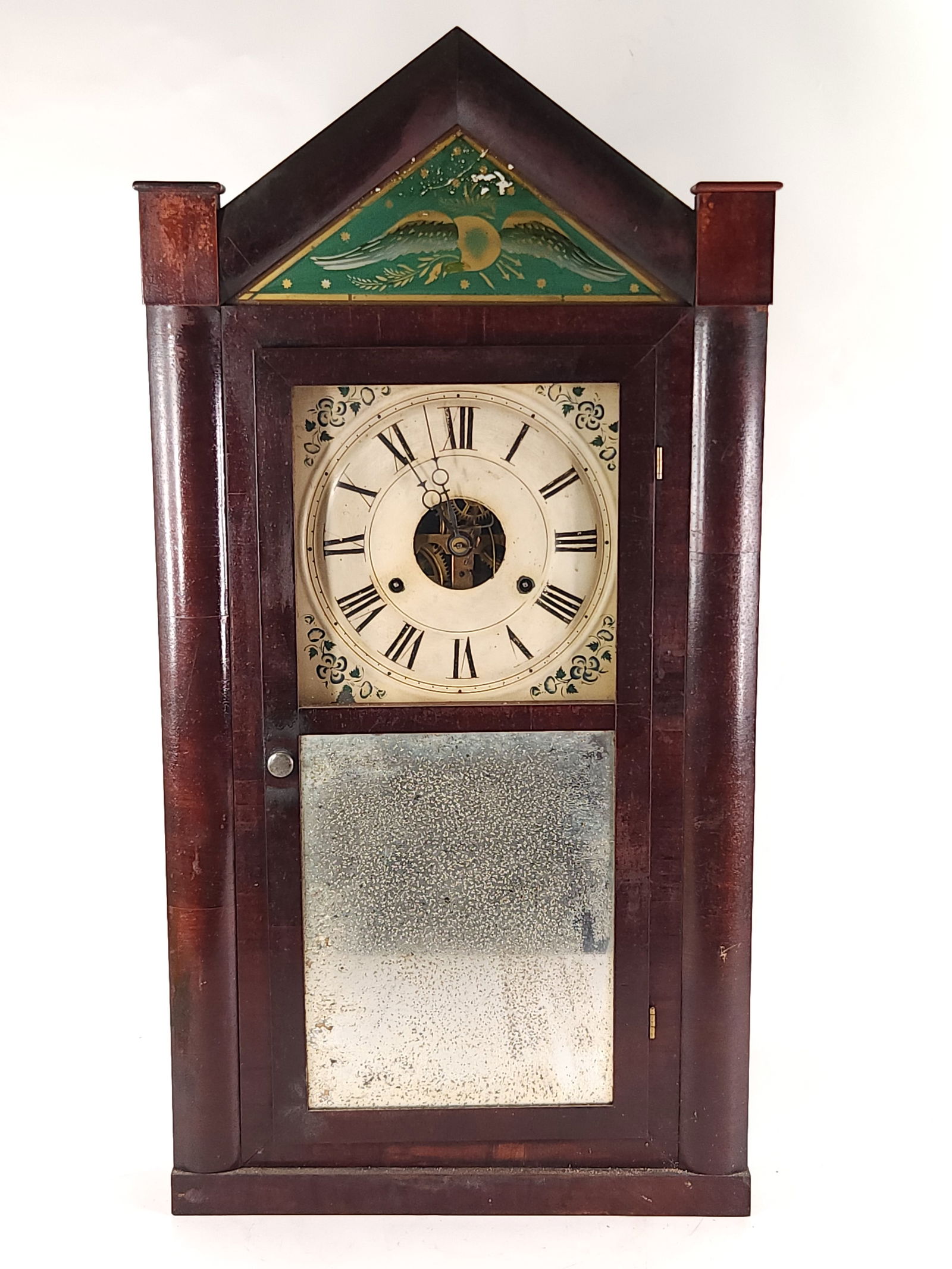 Seth Thomas Steeple Clock Spread Eagle Header - Jun 26, 2025 | Gehman ...