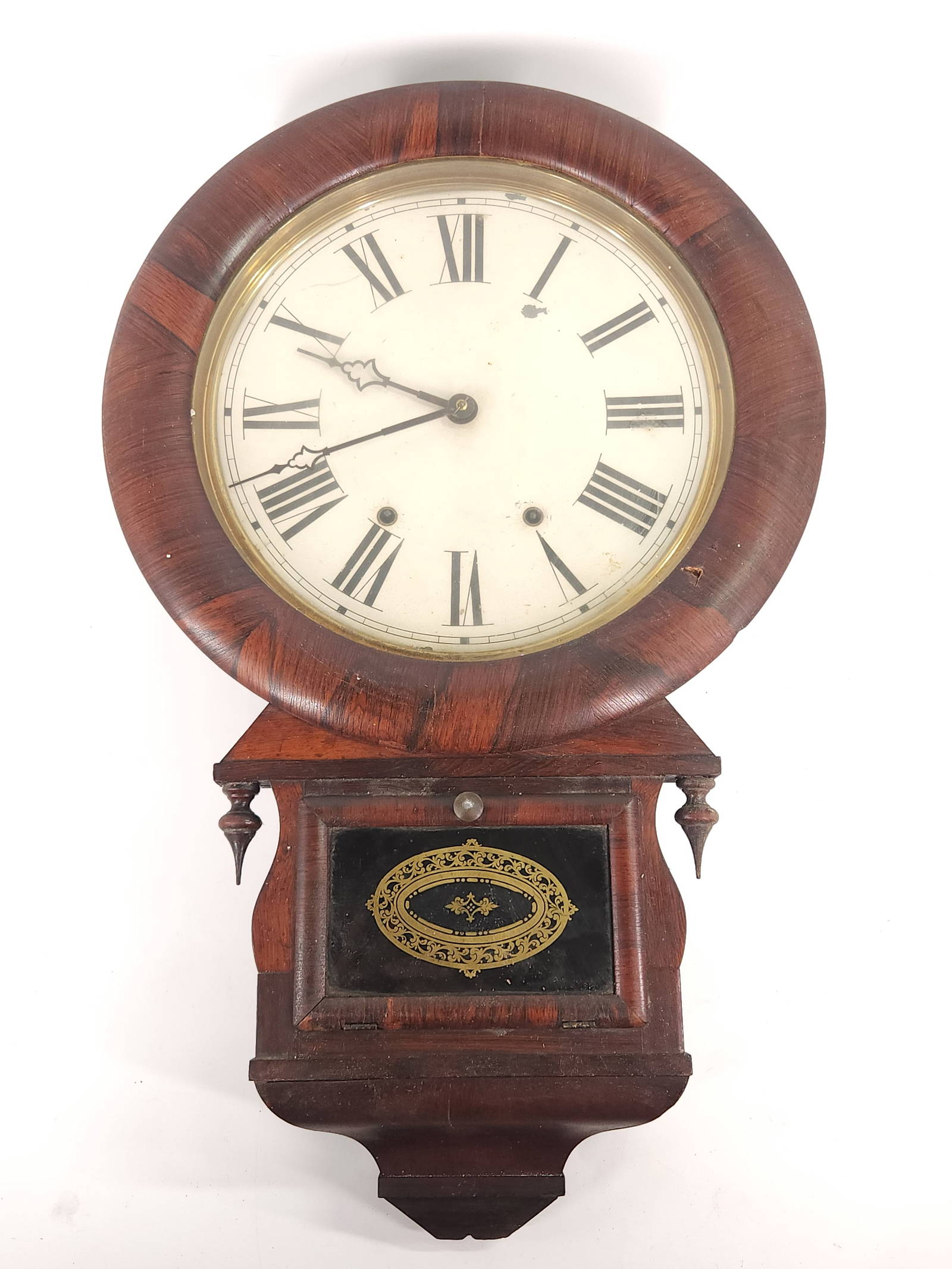 Ansonia Drop Extra 8 Day Round Top Wall Clock - Jun 26, 2025 | Gehman ...