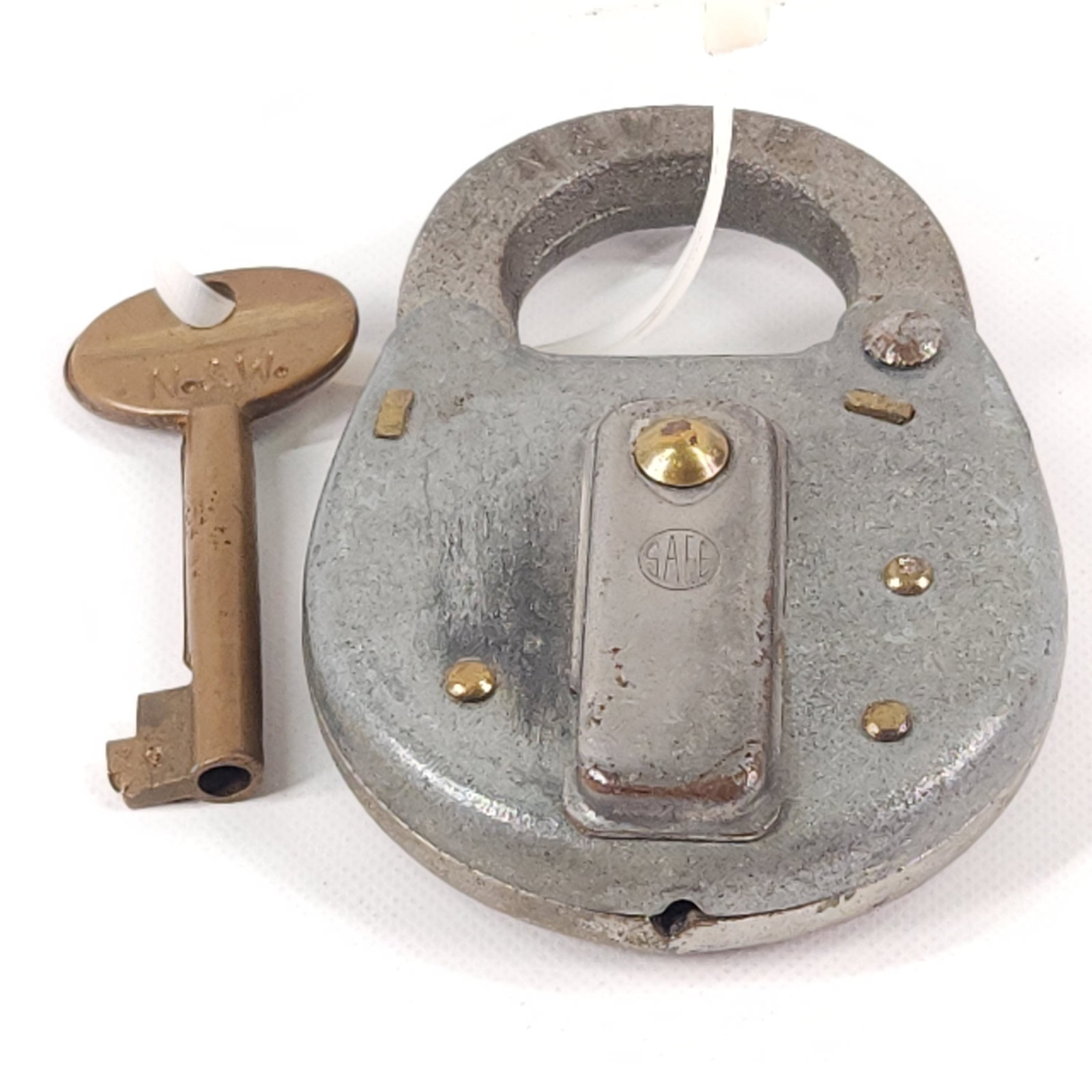 Norfolk & Western Railroad Lock & Brass Key Auction
