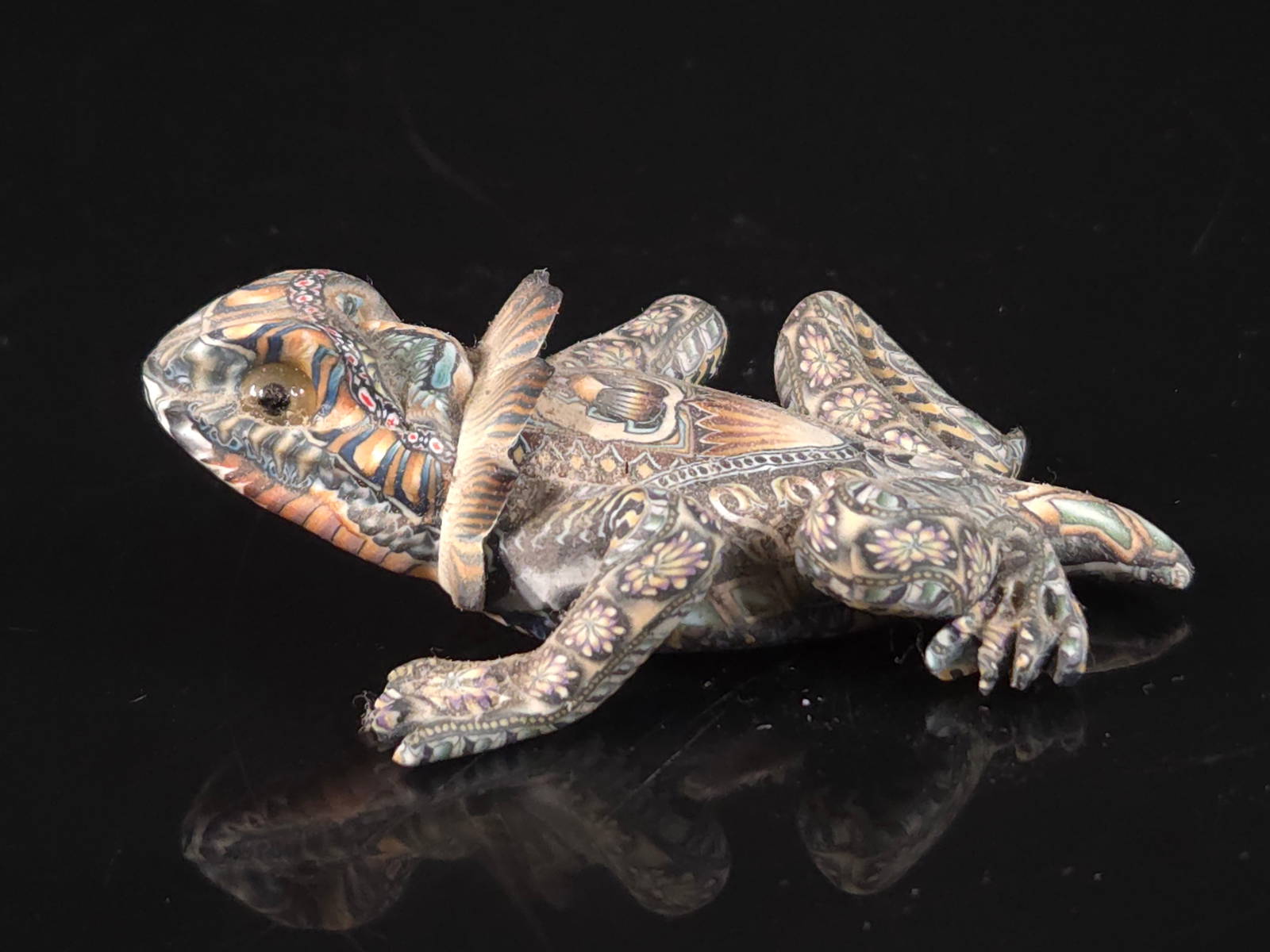 Jon Stuart Anderson Horned Toad Sculpture Auction