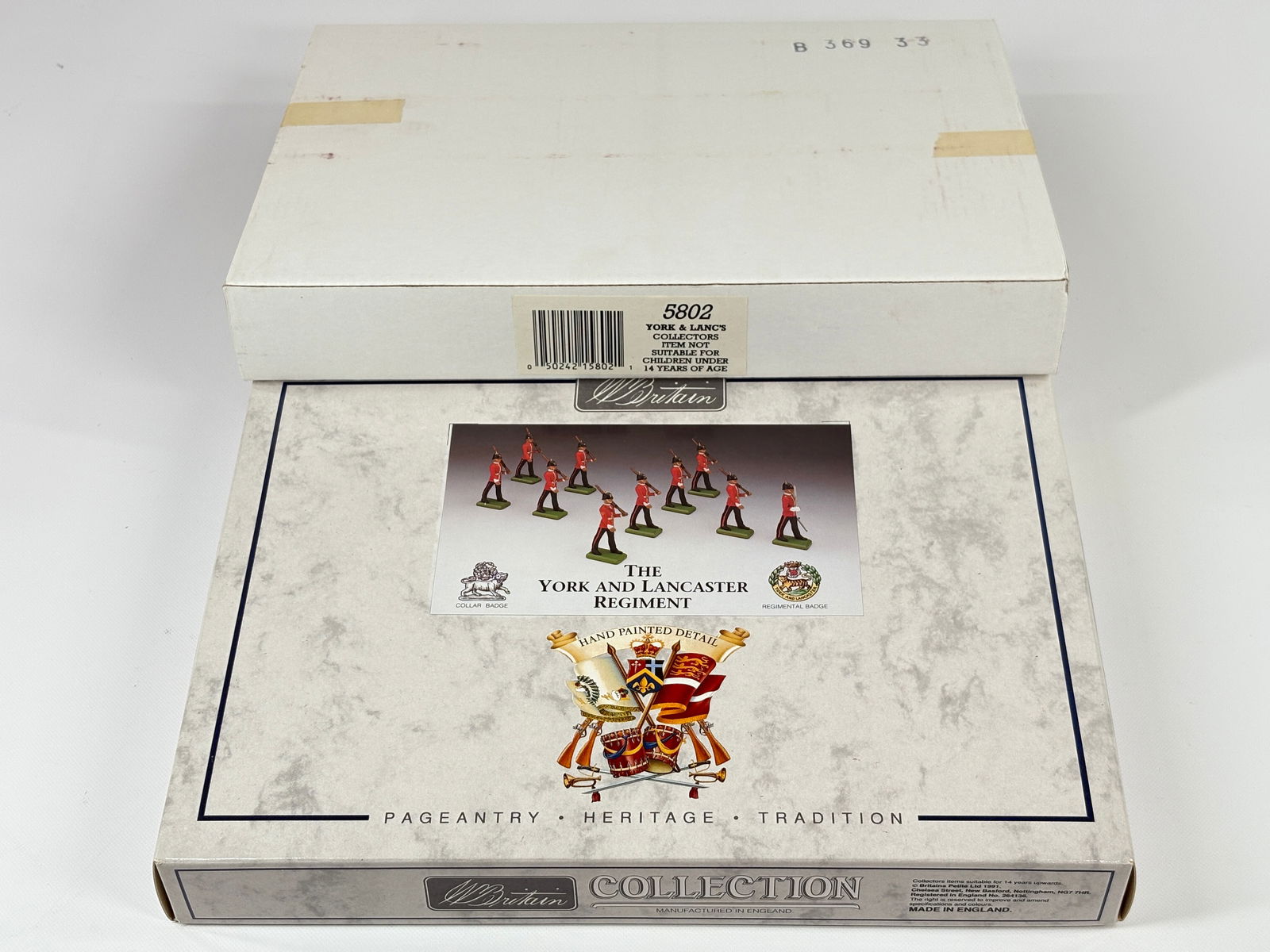 W. Britain 5802 York & Lanc's Set Auction