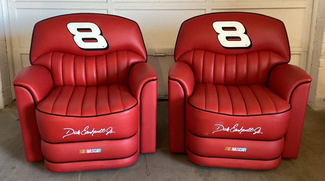 Dale Earnhardt #8 Nascar Custom Chairs Auction