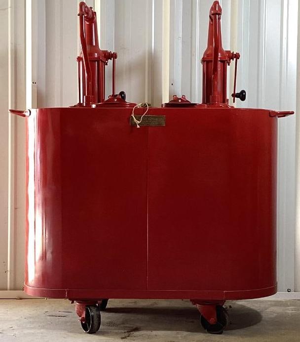 1920's Tokheim Double Lubester "deep Water Refineries Houston" Auction