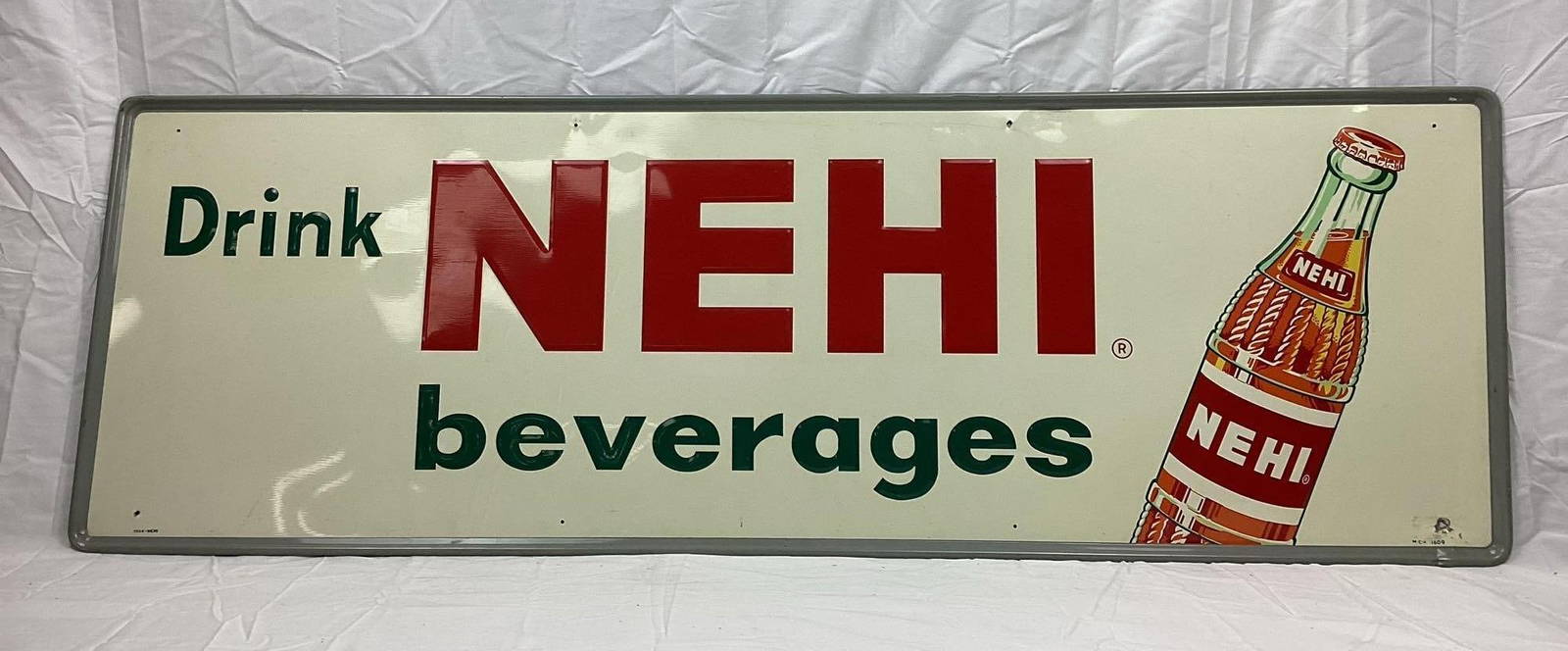 Drink Nehi Beverages Sign Auction