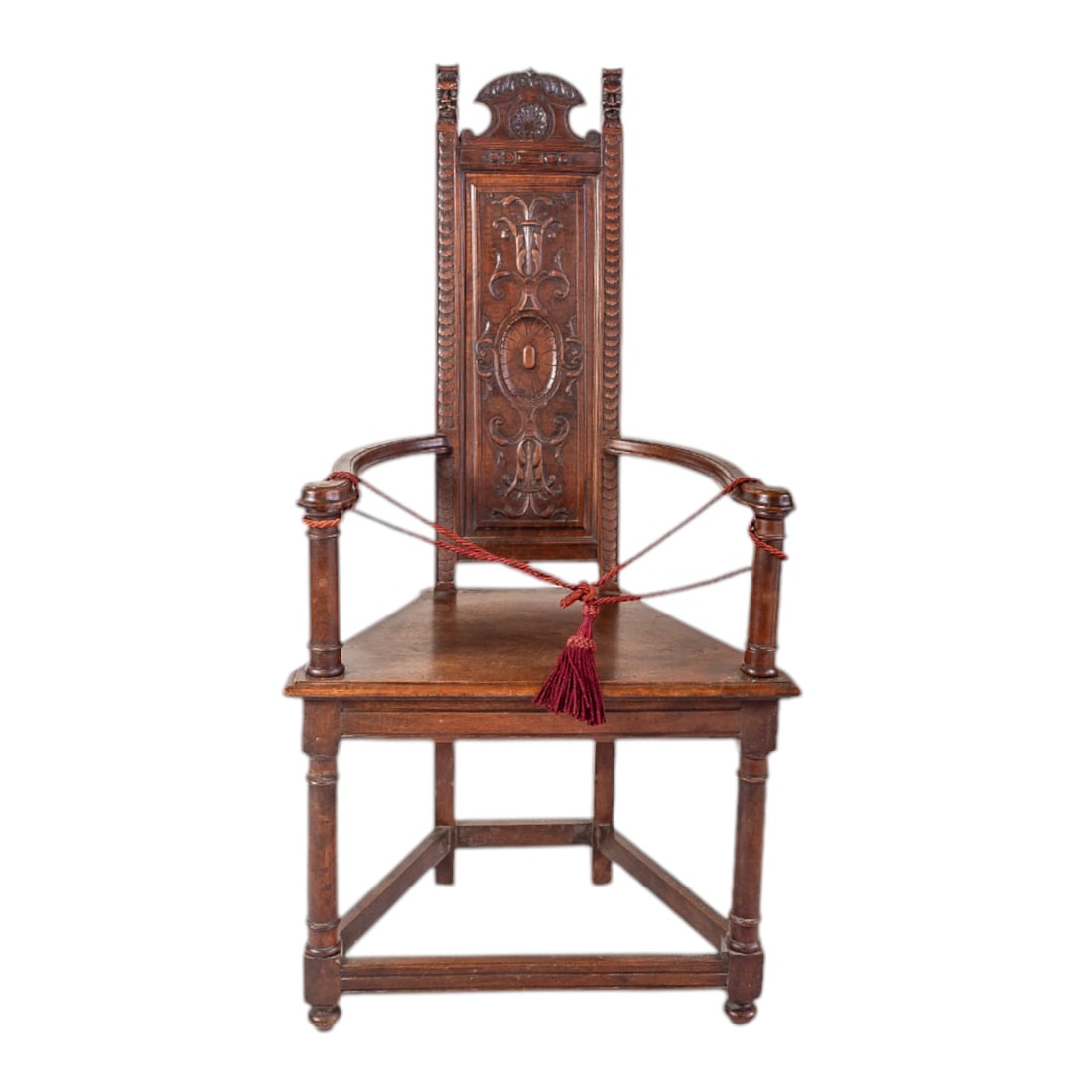 19th Century French Medival Gothic Renaissance Walnut Caquetiore ...