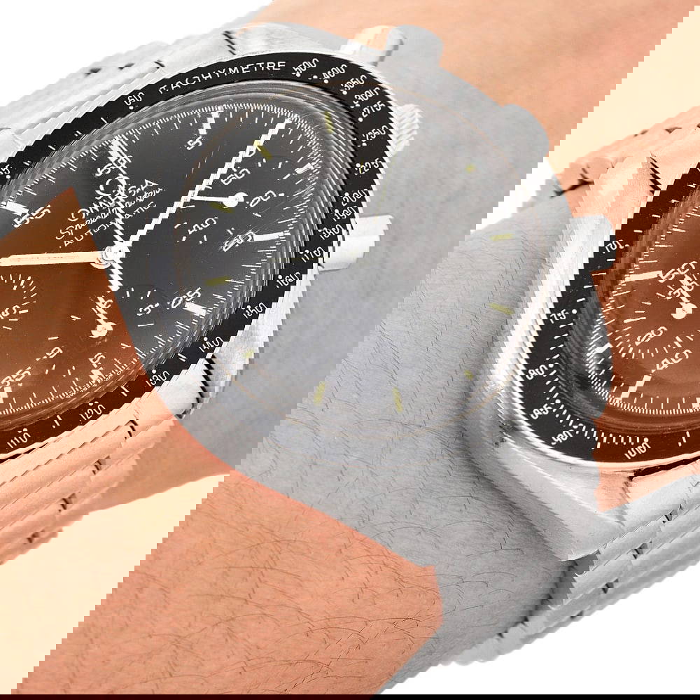 Omega Speedmaster 39mm Chronograph Automatic Men’s Watch 3510.50 Auction