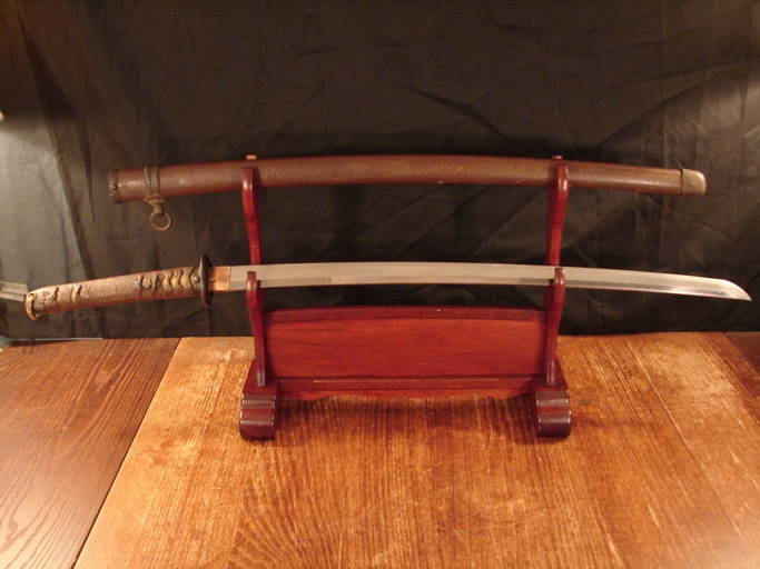 Japanese Sword Important Wwii Sword Smith Kunie