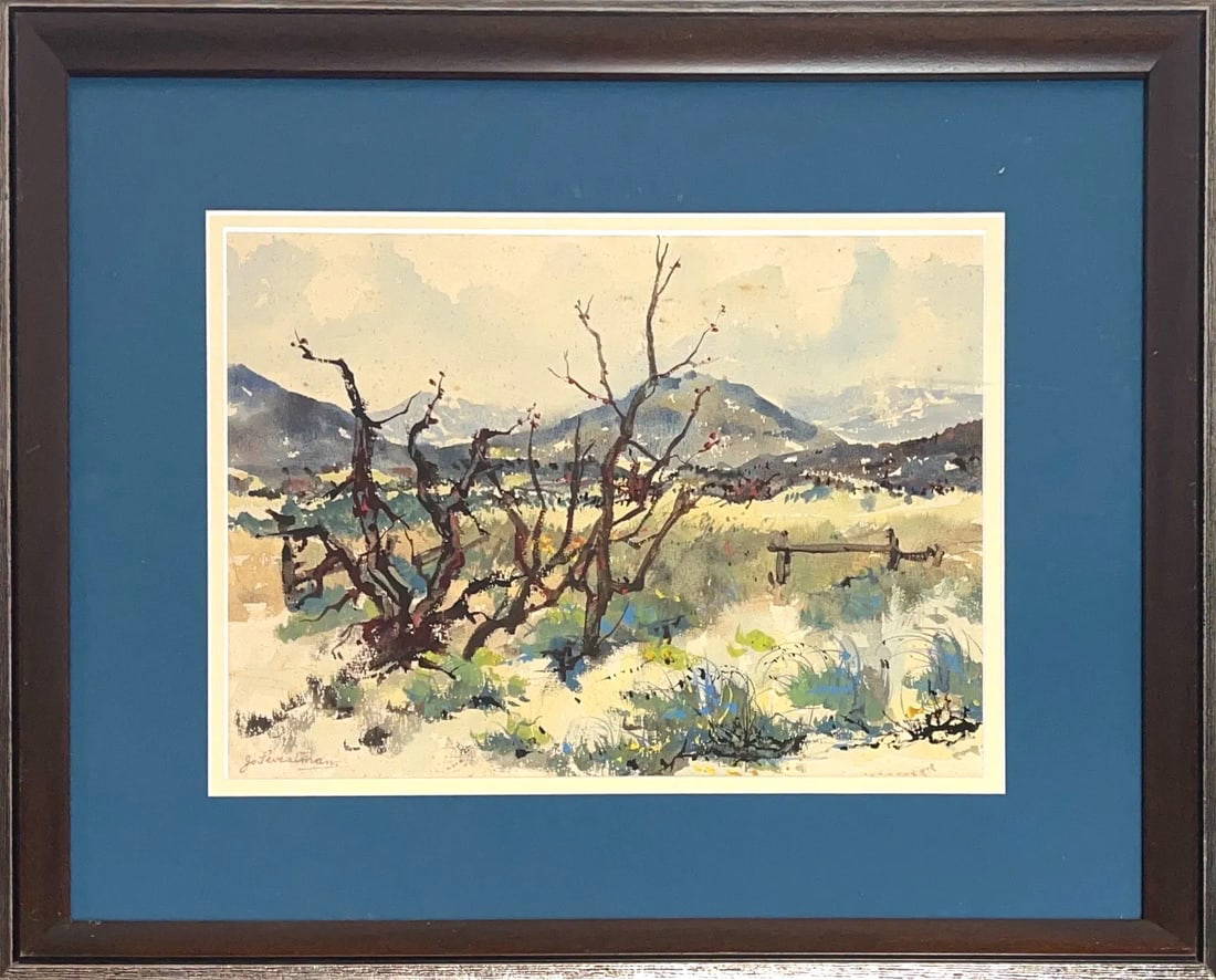 Estelle Mary (jo) Sweatman, Watercolor, Australian Painter (1872 - 1956 ...