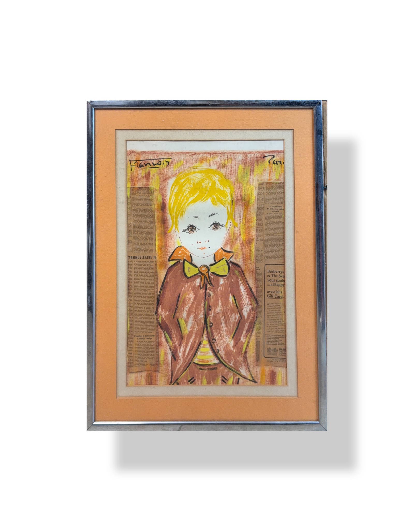 Andre F. Francois, Watercolor/mix-media/collage, French (1915-2005 ...