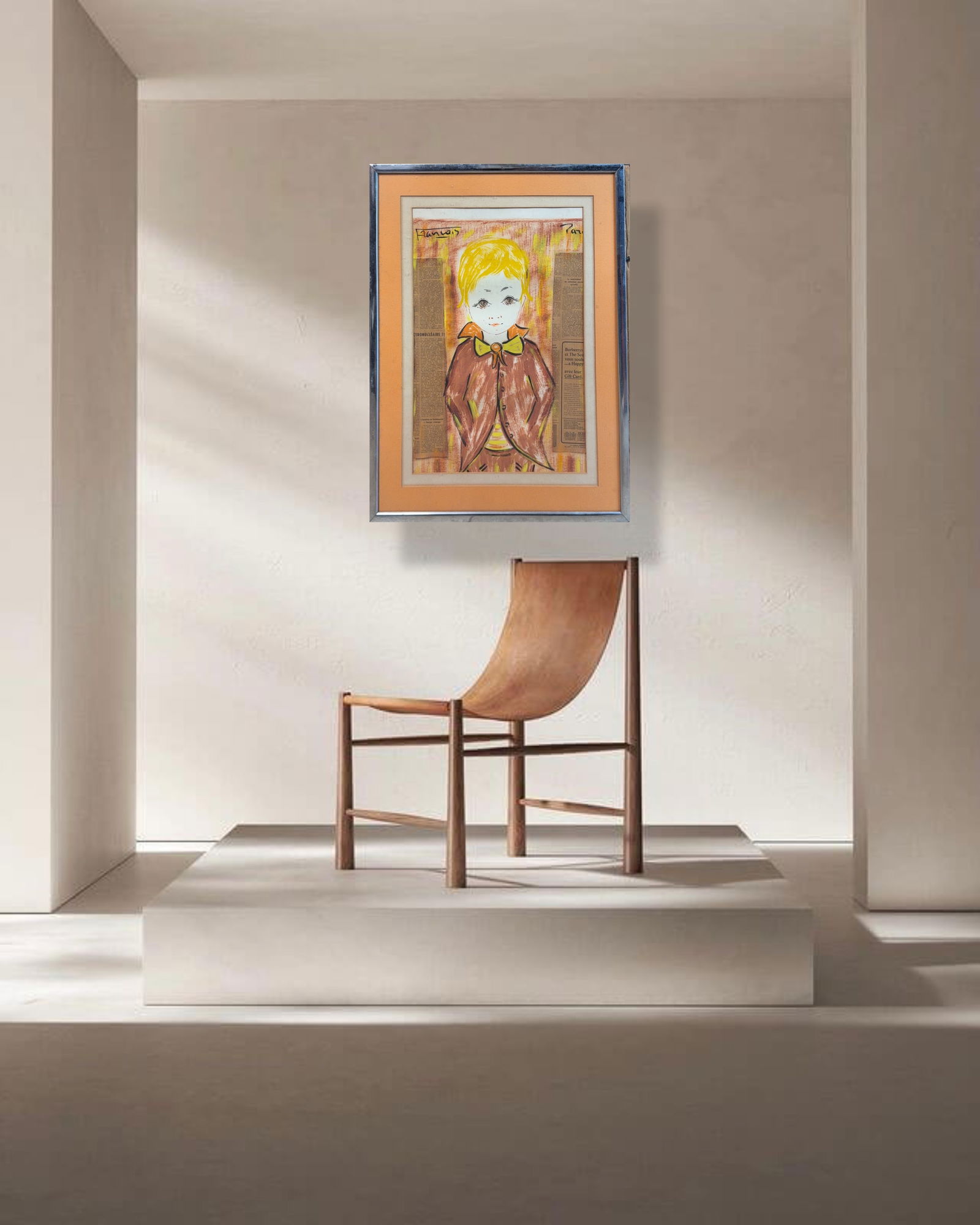 Andre F. Francois, Watercolor/mix-media/collage, French (1915-2005 ...