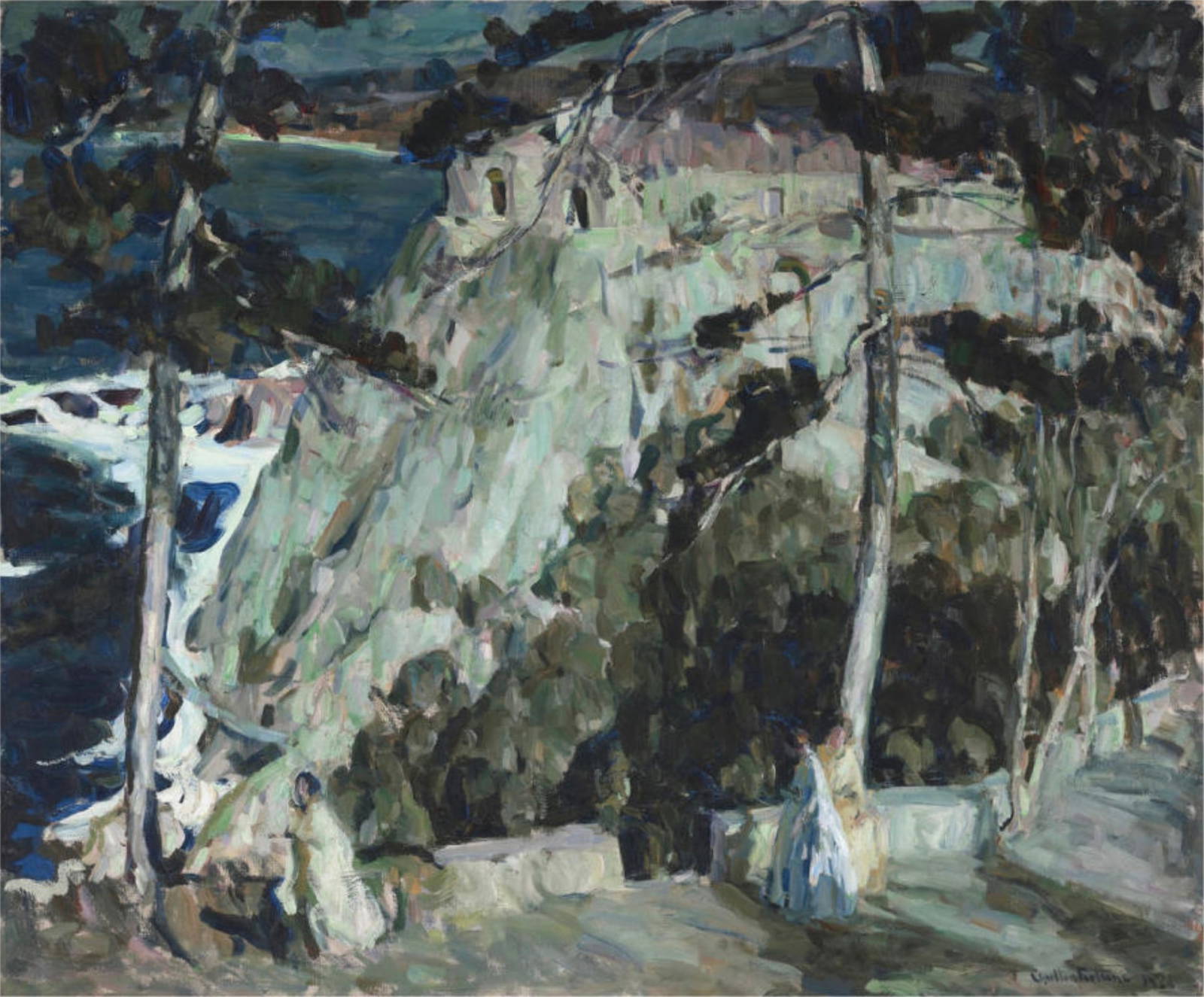 Ethel Charlton Fortune (american, 1885-1969) Summer Night, "1969" Print ...