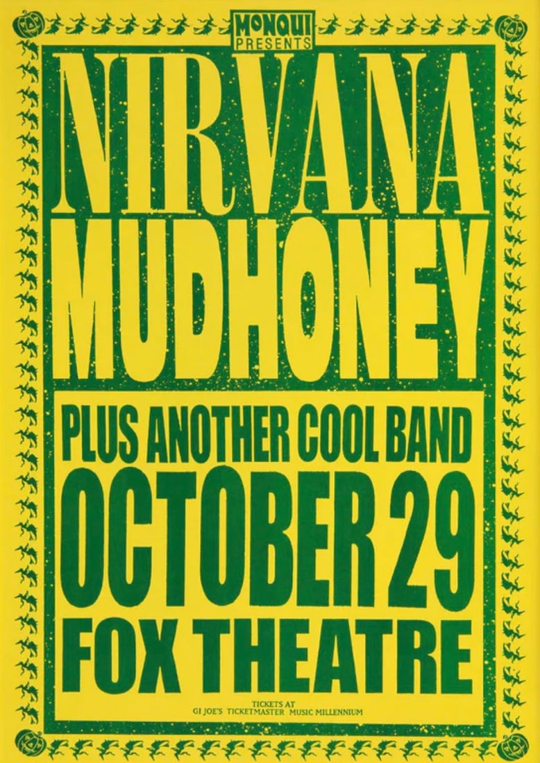 Nirvana Poster Auction
