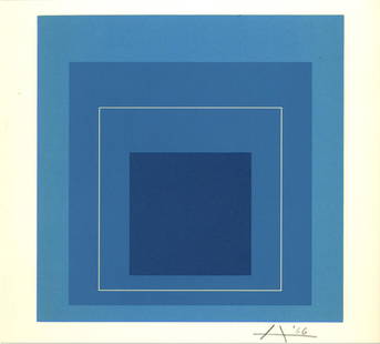 Josef Albers White Line Square Xiii (miniature