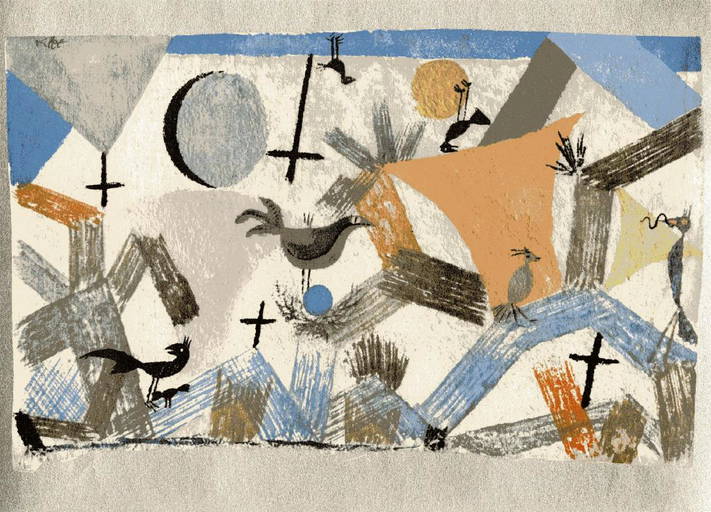 Paul Klee Kingdom Of The Birds ["vogelreich"]