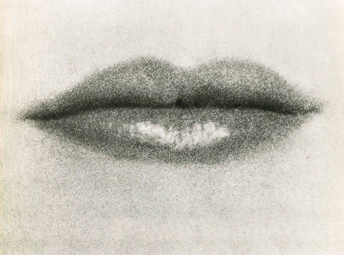 Man Ray Lips Original Vintage Photogravure