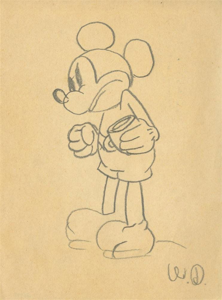 Walt Disney Pencil Drawing