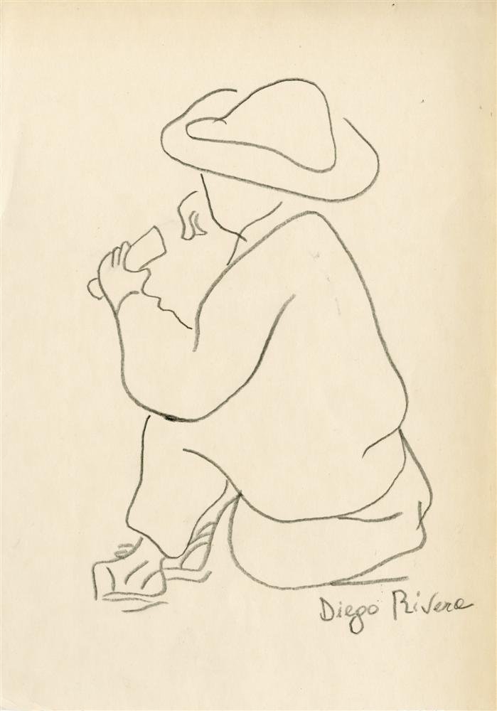 DIEGO RIVERA - Original pencil drawing - Sep 29, 2012 | Stanford ...