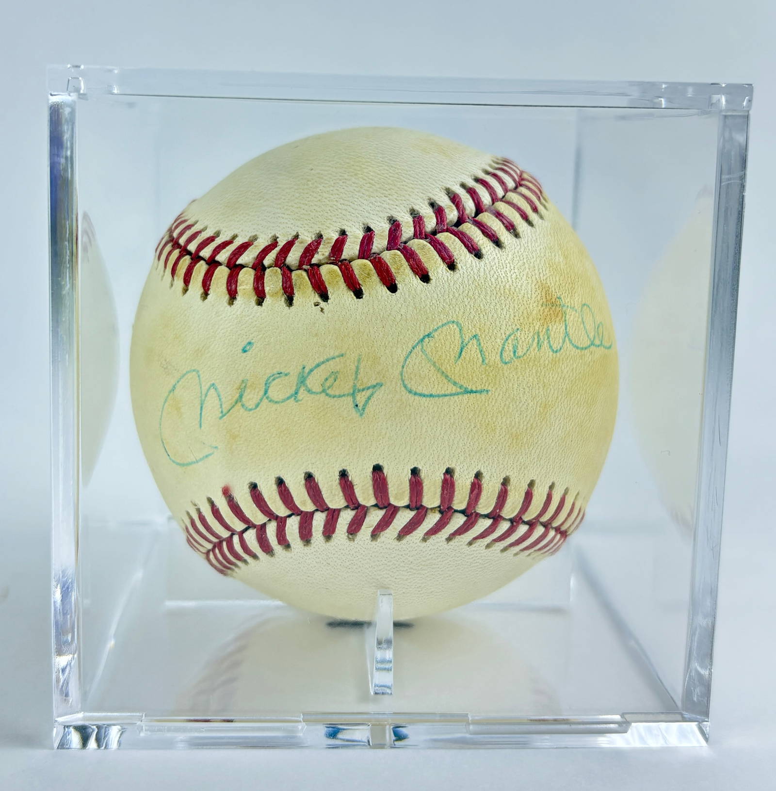 Mickey Mantle - Autographed Baseball, Jsa Authenticated (game Used ...