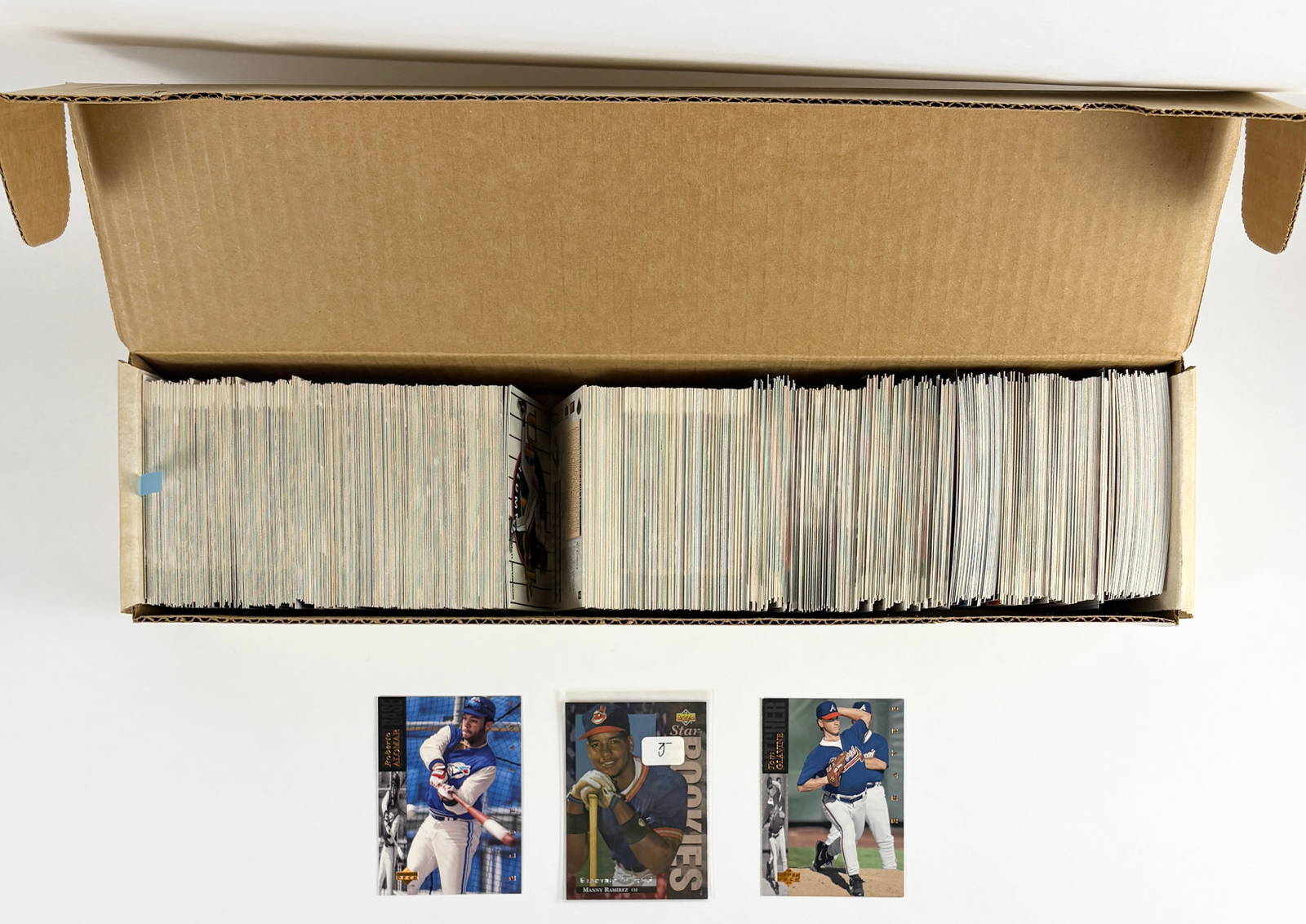 Lot Of Upper Deck Baseball Cards (manny Ramirez, Tom Glavine, Deion ...