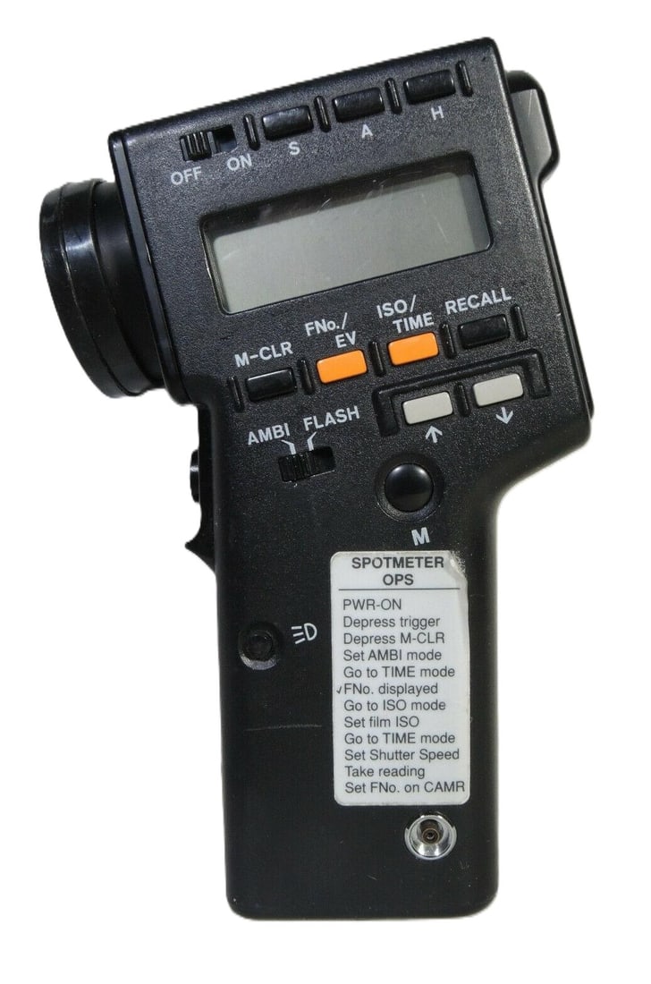 Nasa Space Shuttle Spotmeter – Minolta Sed33102470-303, Class Iii "not ...