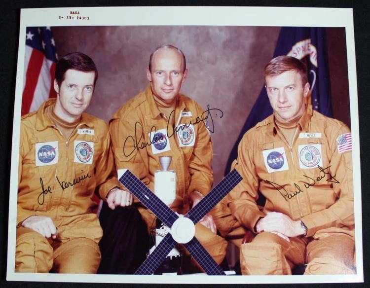Skylab Ii Prime Crew Signed Photograph — From The Personal Collection Of Walt Cunningham Auction