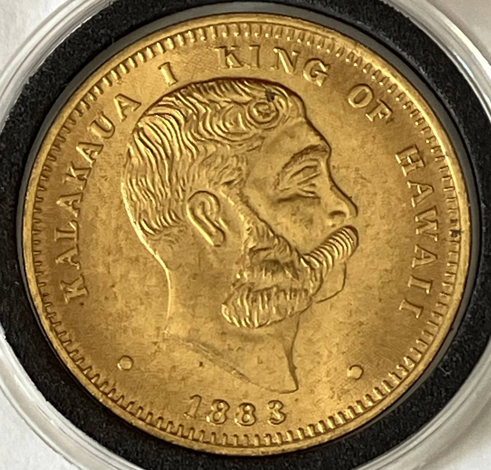 King Of Hawaii Token(?) - See Photo Of Weight For Reference Auction