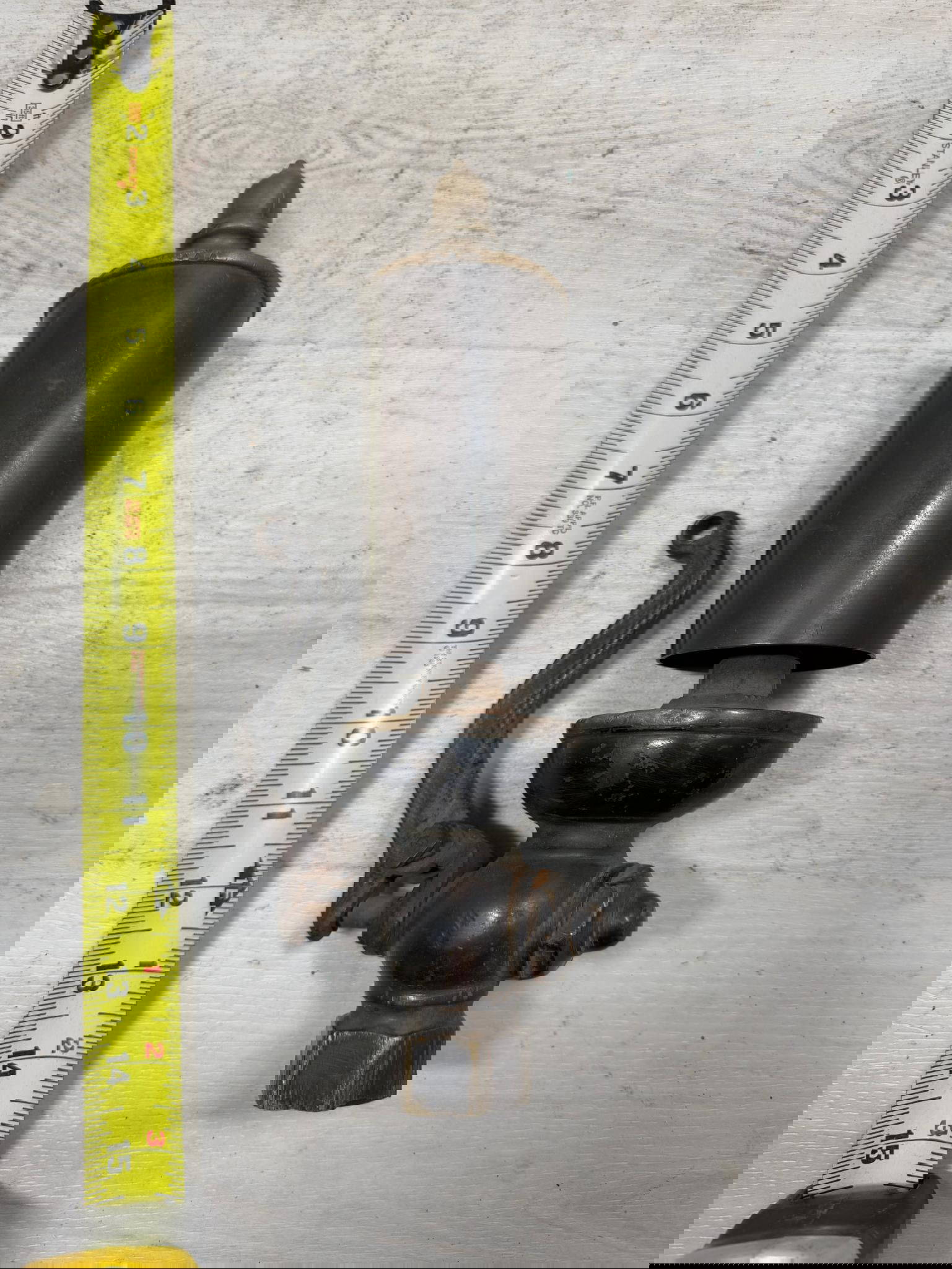 Antique Brass Steam Whistle, 2 1/2 Inches Wide Auction