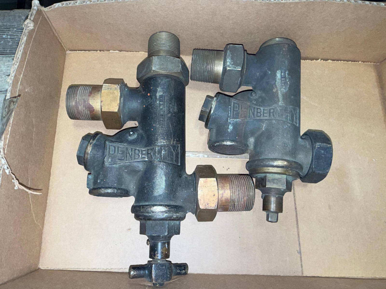 2- Penberthy 1 1/4" Dd Injectors- Steam Jets Missing Auction