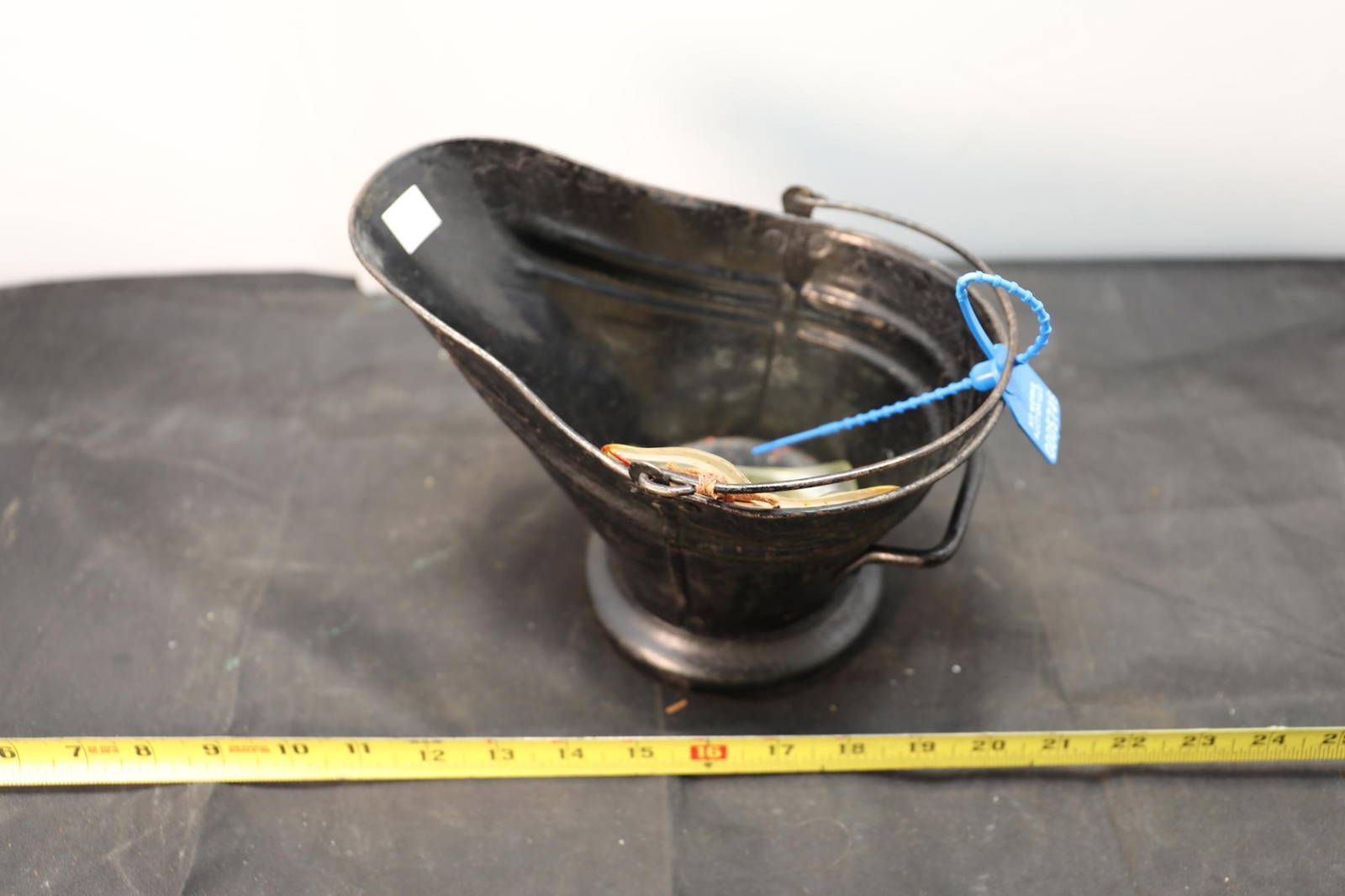 Patent Model Coal Scuttle Orginal Tags 1864 Auction