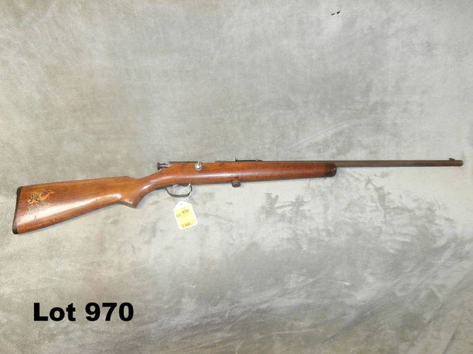 Stevens Buck Horn Rifle Model 53b 22 Cal