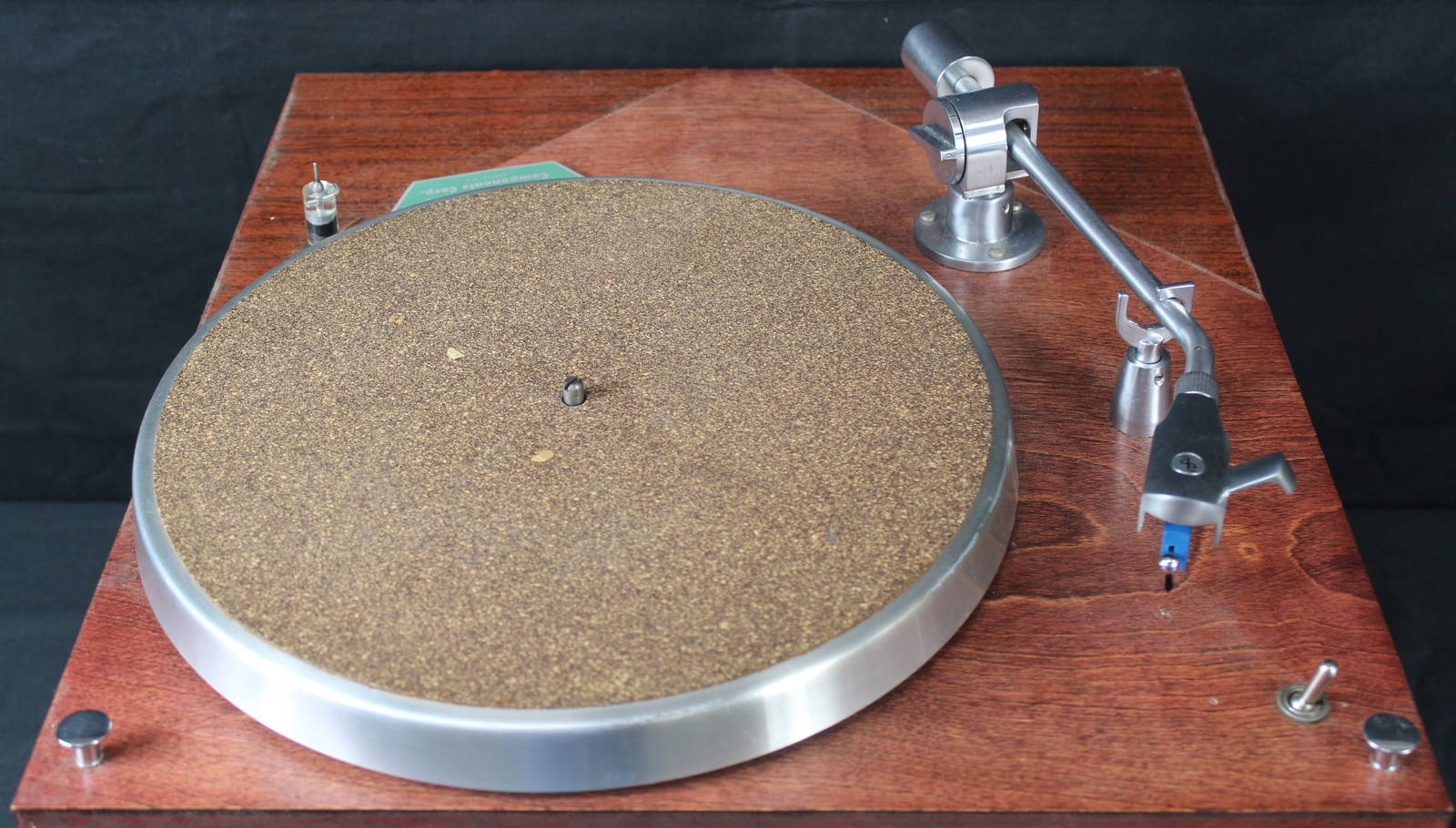 Components Corp Professional Junior Turntable With Empire Tonearm Auction