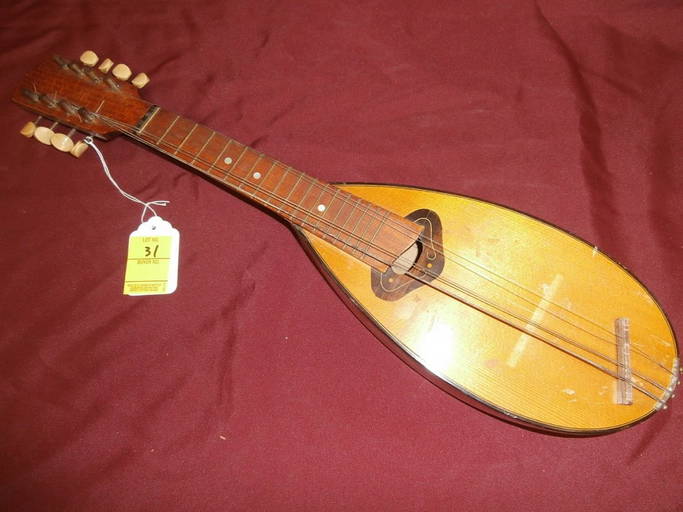 Vintage 8 String Mandolin Inlaid