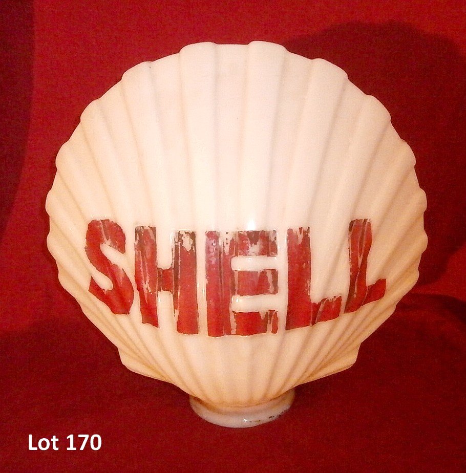 Original Shell Clam Shape Gas Globe - Jan 01, 2016 | Golden Gavel ...