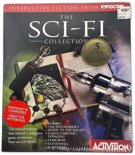 Activision Infocom Sci Fi Collection Windows 95 Pc Cd Rom Interactive ...