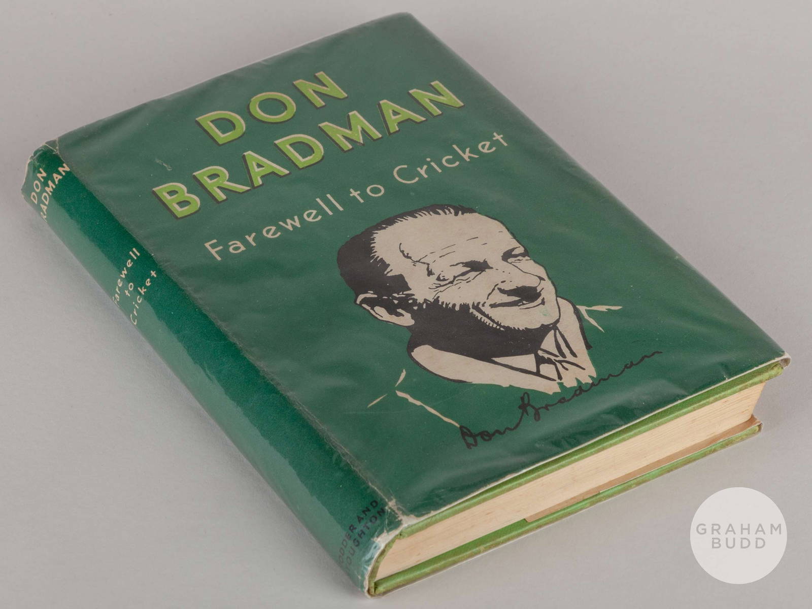 Don Bradman Farewell To Cricket Book Auction