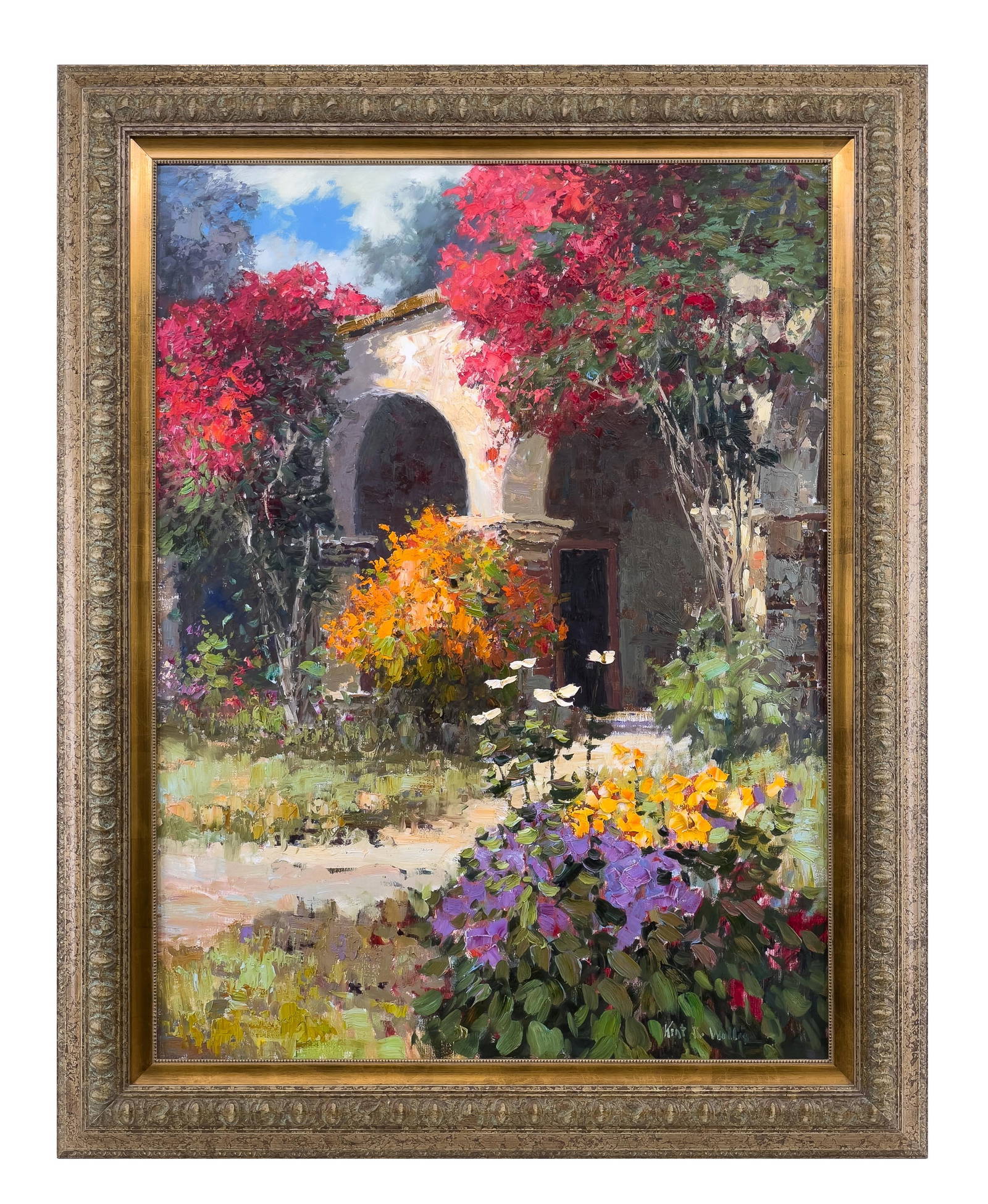 Utah Art – Kent R. Wallis, Color Around The Arches, Oil On Canvas Auction