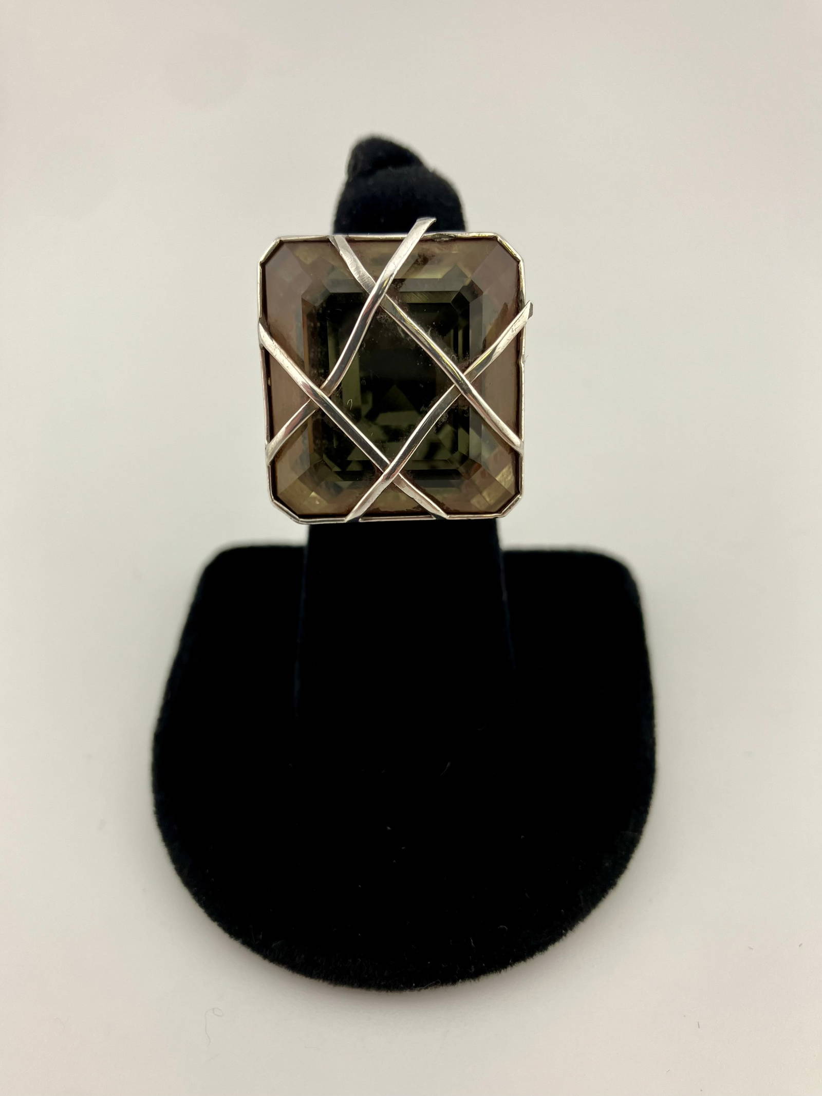 Stephan Dweck Sterling Citrine Ring Auction