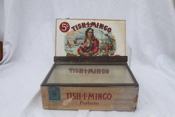 Tish-I-Mingo Perfecto cigar box with Beech-Nut display - Jul 20, 2013 ...